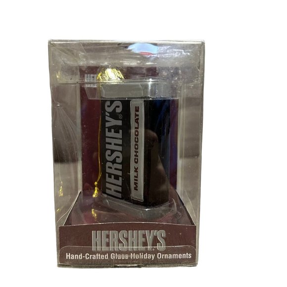 Hershey's | Holiday | Hersheys Chocolate Candy Bar Glass Hand Crafted ...